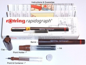 Rotring Rapidograph 155 Pen .35
