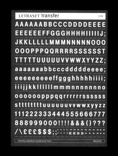 Craft Supplies & Tools Paper, Party & Kids Letragraphica Letraset dry ...
