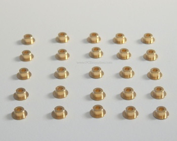 .250" OD Register Pins, Round, Brass