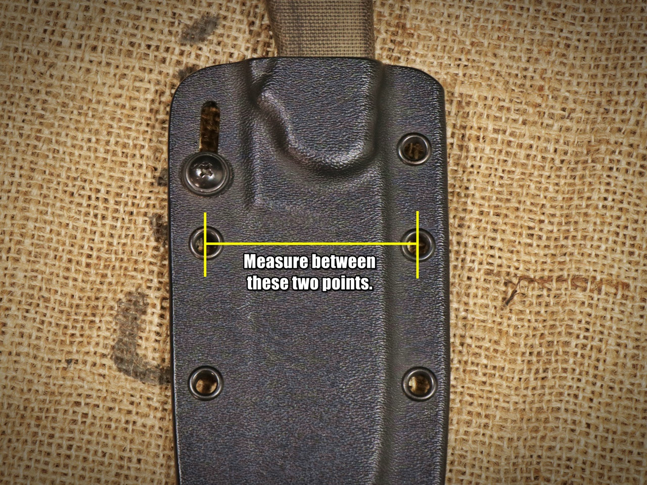Hi-Ride Sheath Adapter - Sagewood Gear