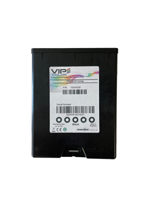 VIPColor VP500/VP600 Black Memjet Ink Cartridge - Single / 200 ml