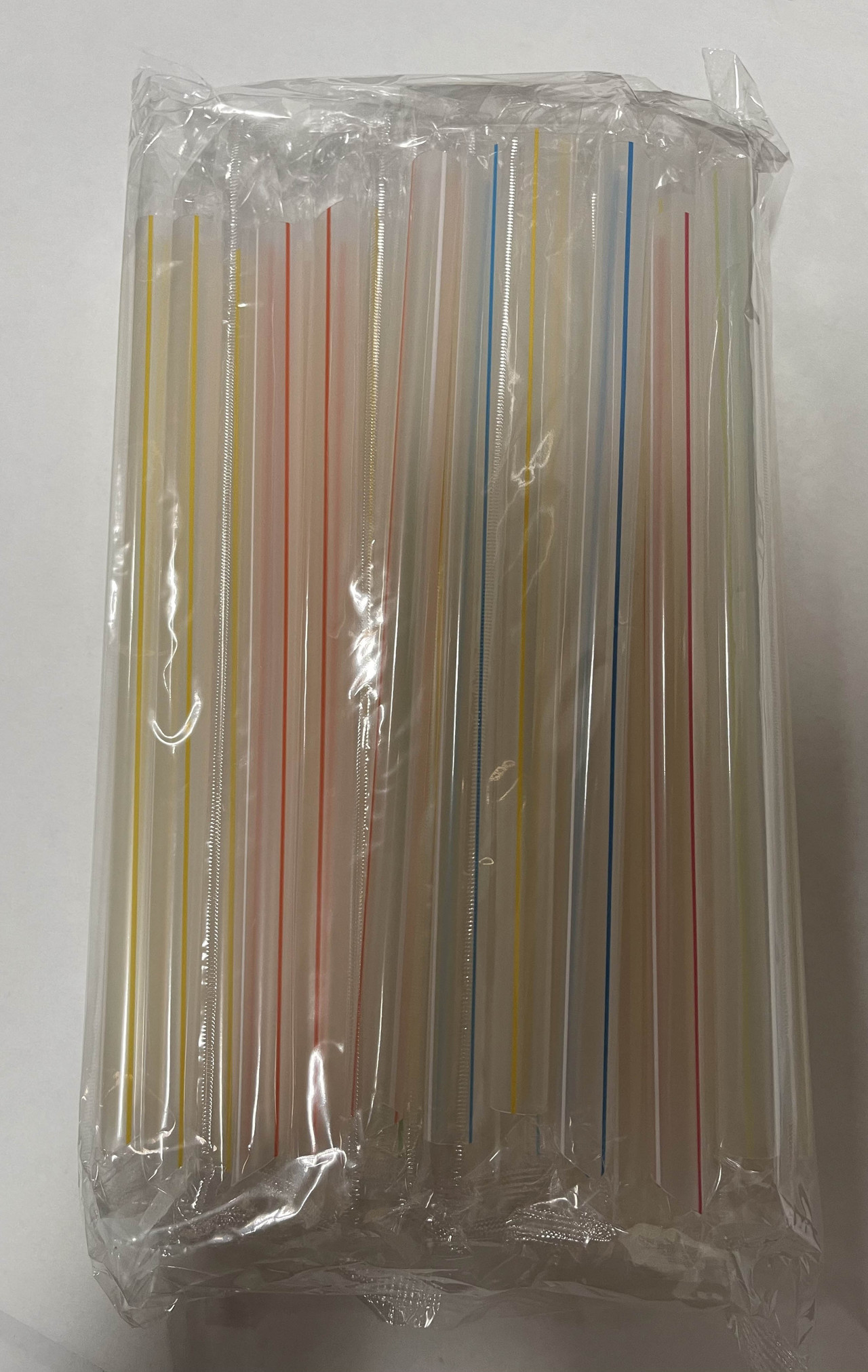 Large Jumbo Boba Straws 8.5" extra long, INDIVIDUALLY WRAPPED