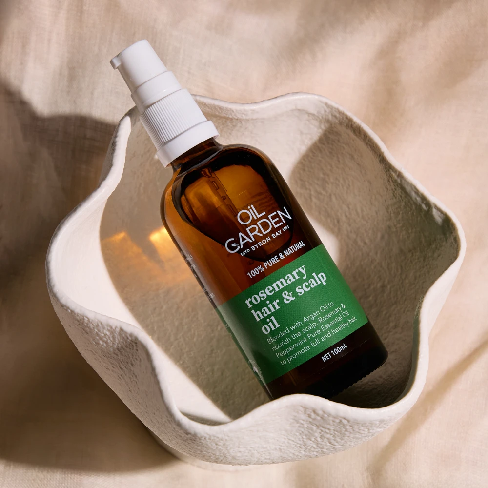 Rosemary Hair & Scalp Oil 100mL - Oil Garden