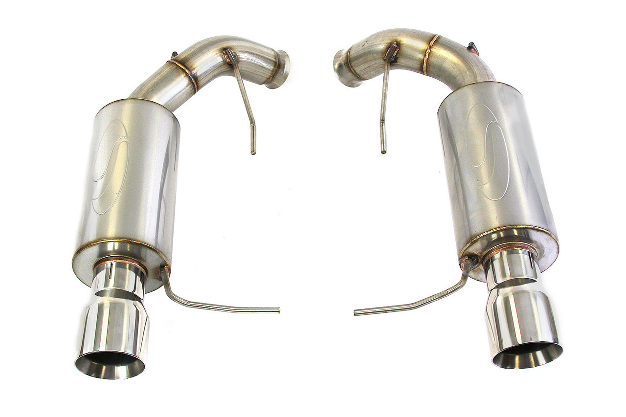 Steeda 555 3614 Mustang GT Axle-Back Exhaust System (11-14)