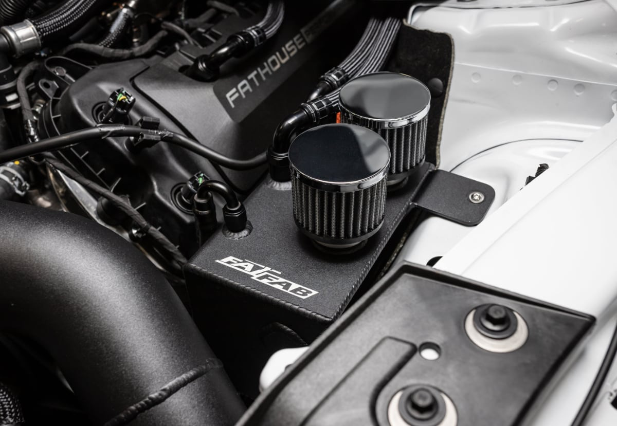 Fathouse Performance FP-S550-RCC Mustang Race Catch Can (15-23)
