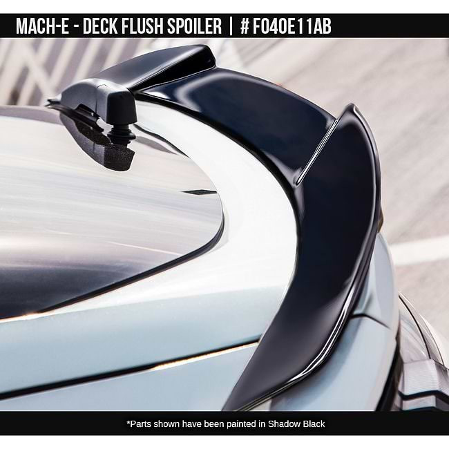 AirDesign FO40E11AB Mach-E Rear Spoiler - Gloss Black (22-25)