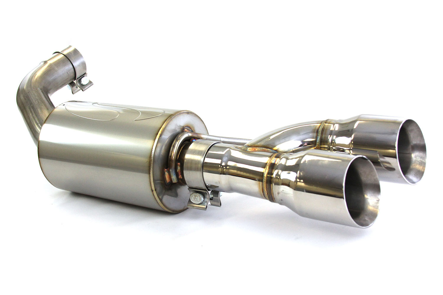 Steeda 555 3612 Mustang GT Axle-Back Exhaust 5.0L Coyote - Aggressive ...