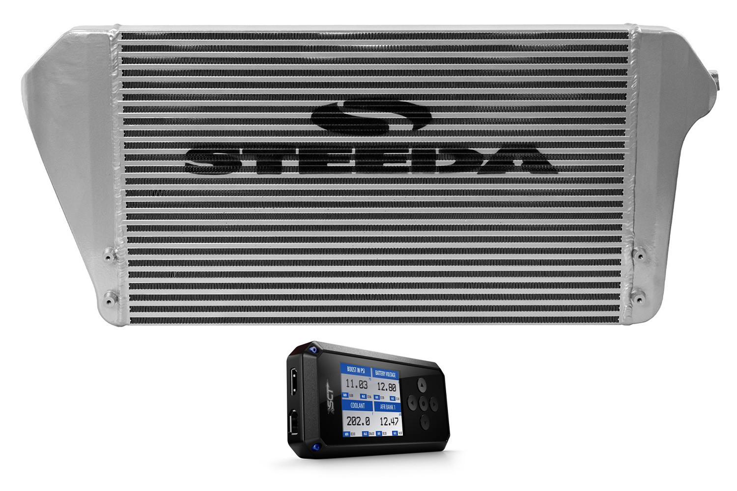 Steeda 555-3949 Explorer ProFlow Intercooler Power Package - SCT BDX ...