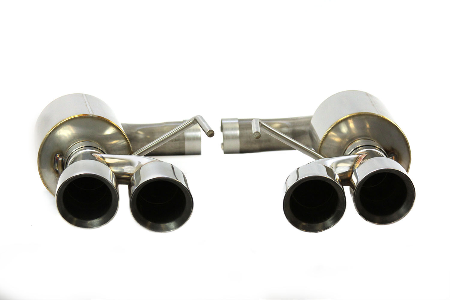 Steeda 555 3612 Mustang GT Axle-Back Exhaust 5.0L Coyote - Aggressive ...
