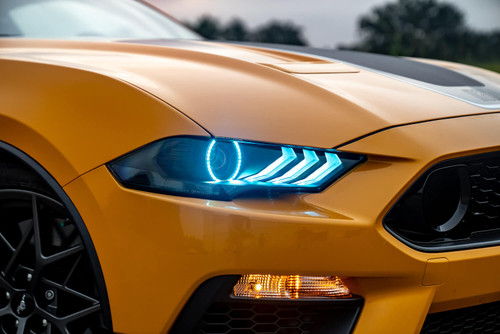 Oracle 8204 332 Mustang Black Series Dynamic Colorshift Led Headlights
