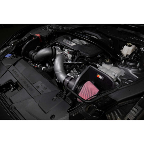 K&N 69-3541TC Mustang 5.0L Typhoon Cold Air Intake Kit (24-26)