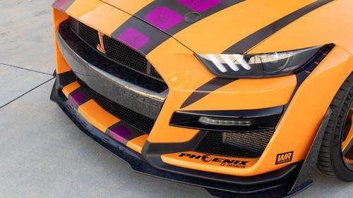 Phoenix CF Designs PHX-500-04F Mustang GT500 Forged Carbon Fiber Front ...