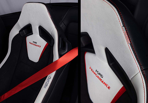 Ford Performance M-63660005-MG Mustang Logo Recaro Seat Set (24-26)