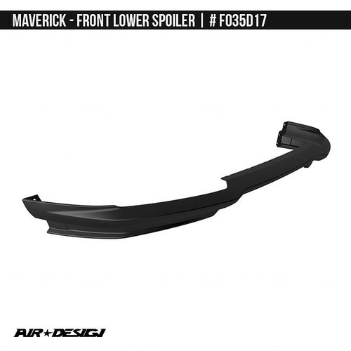 AirDesign VNZ6Z17626D FO35D17 Maverick Lower Front Spoiler- Satin Black ...