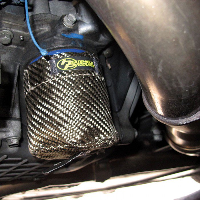 Heatshield Mustang Oil Filter (1979-2004) 504702 - Steeda