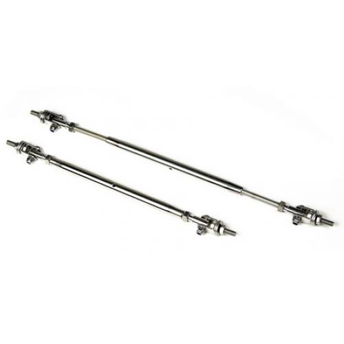 APR Performance AB-300018 10mm Splitter Support Rods 8 1/4"-10 3/4"