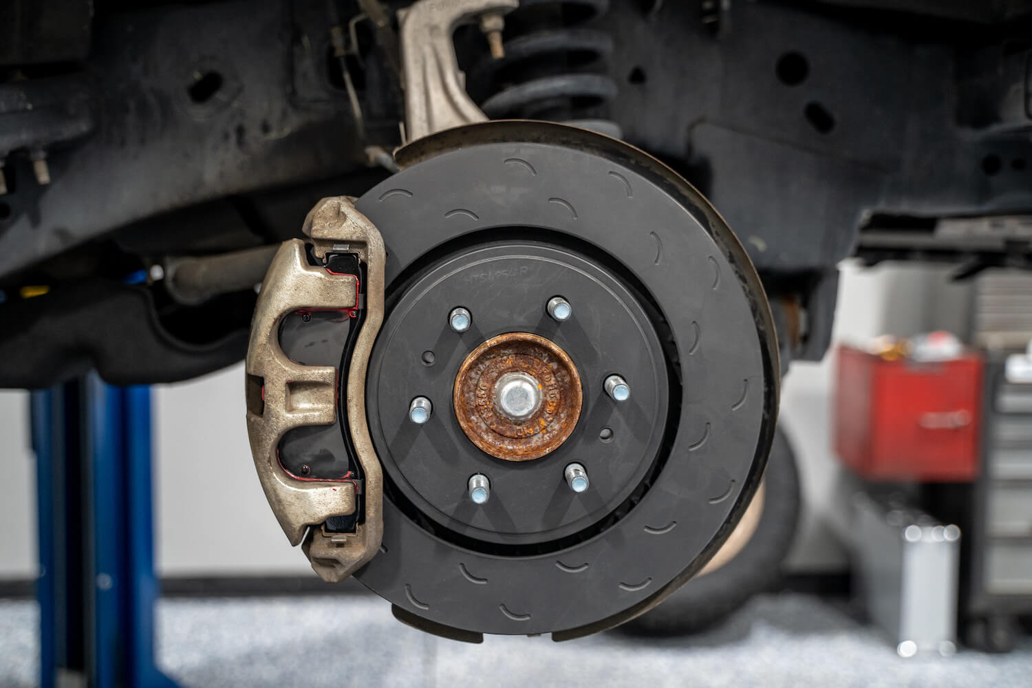 Hawk HTS4254 F-150 Talon Slotted Front Brake Rotors (10-20)