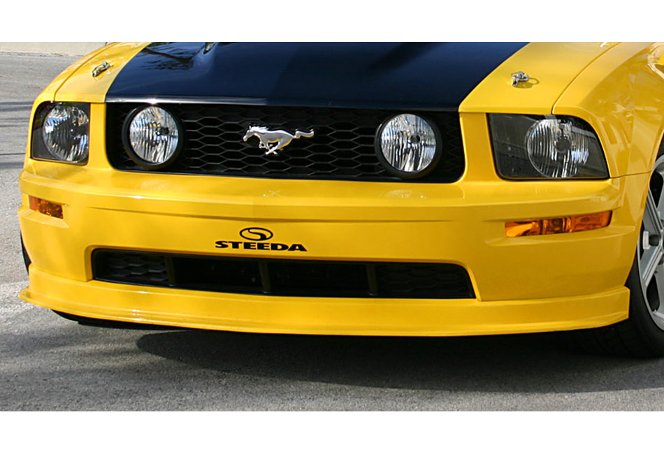 Steeda Mustang Fiberglass Front Splitter (05-09 GT/Bullitt), 307 0013