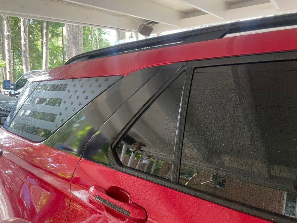 Anchor Room 20FE_QWF Explorer Rear Quarter Window American Flag Overlay ...