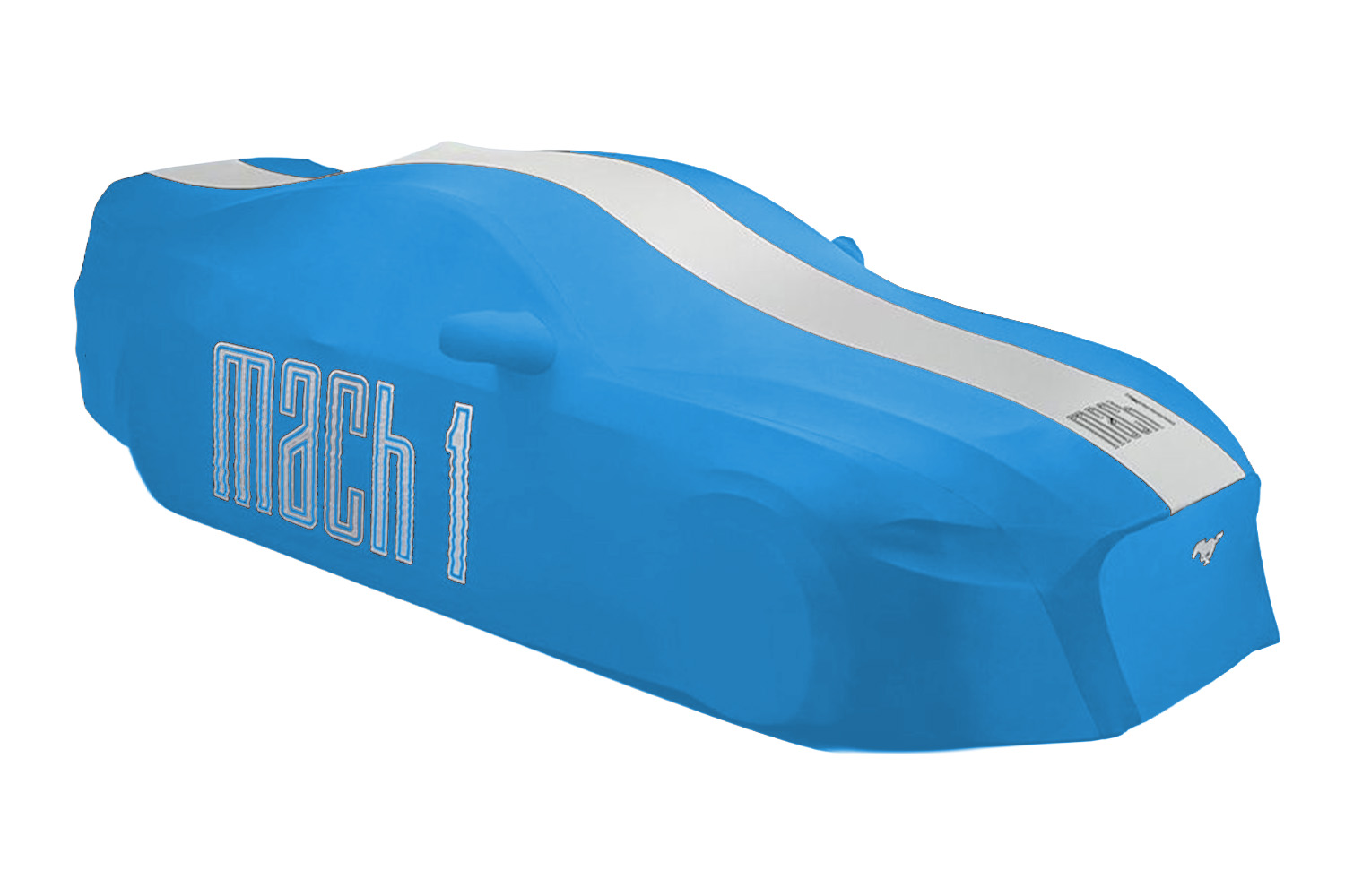 Ford VMR3Z-19A412-A Mach-1 Nylon Stretch Indoor Car Cover Satin Blue ...