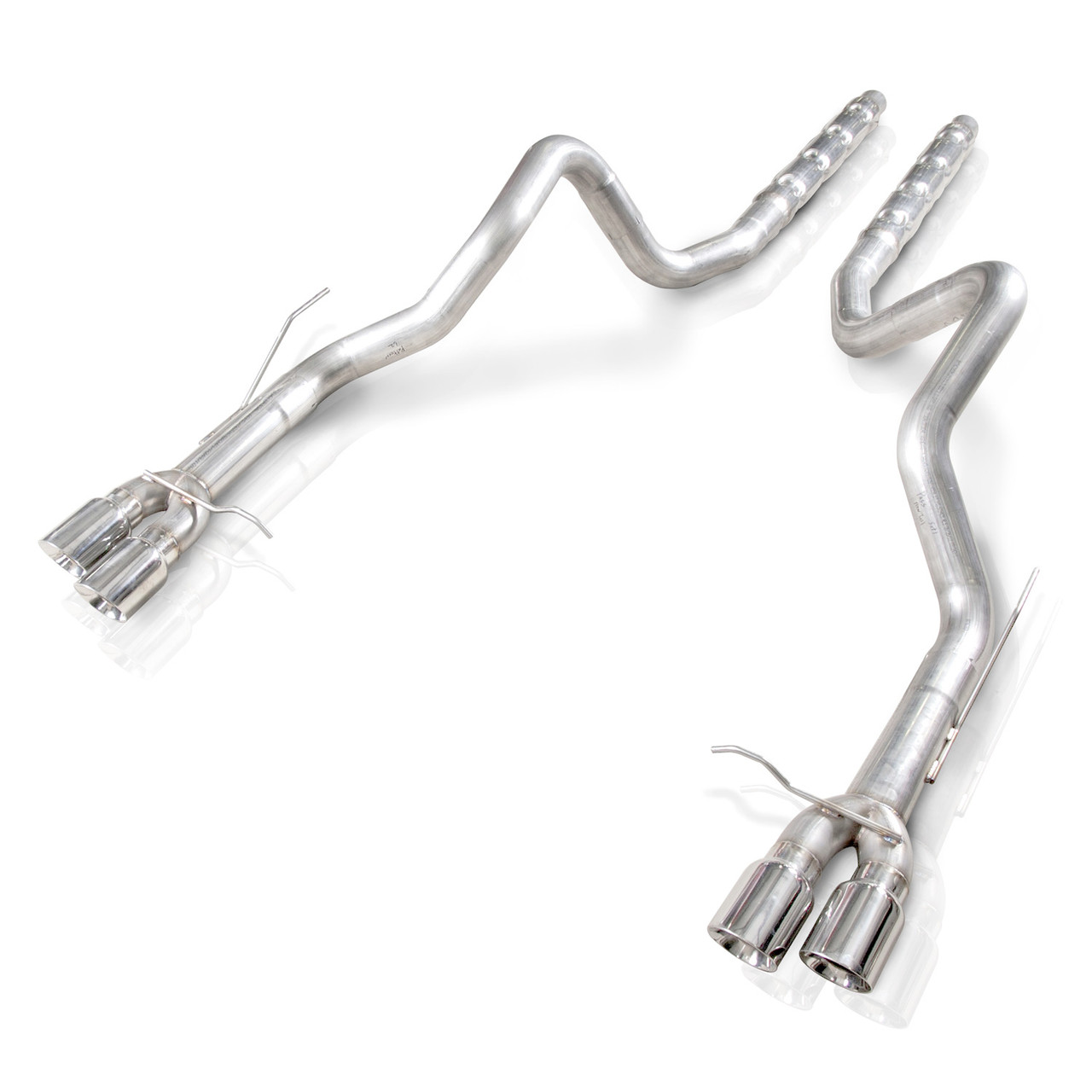 Stainless Works M1314GT Mustang GT500 5.8L 3in Catback w/ Polished Tips ...