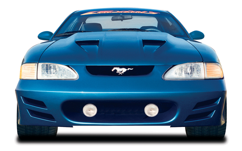 Cervini's 328 Mustang Fiberglass Stalker Front Bumper (94-98)