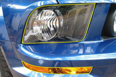 Anchor Room 05FM_PP_F Mustang V6, GT, GT500 Front Lens Protection Kit ...