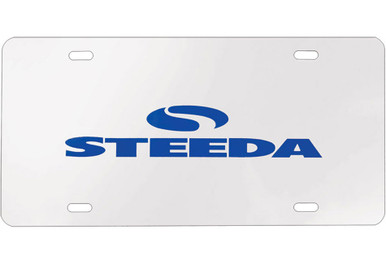 Steeda 314 PLATE CH Chrome License Plate (00-23)