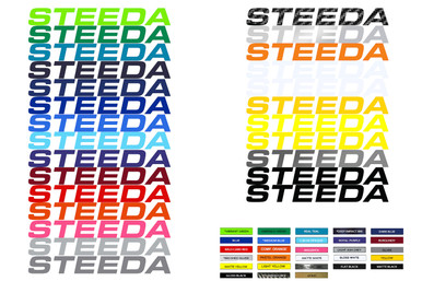Steeda 9-1079-103 90's Premium Windshield Decal