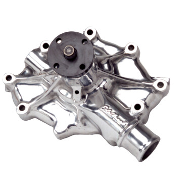 Edelbrock 8845 Mustang High-Flow Reverse Rotation Water Pump - Polished ...