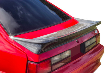 Steeda 307-0002-CF Fox Body Mustang Carbon Fiber Rear Aero Spoiler (79-93)