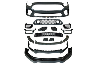 10-1015-105 Mustang Mach 1 Style Front Fascia (15-17)