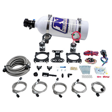 Nitrous Express 20964-05 Mustang GT/Dark Horse Dual Throttle Body ...
