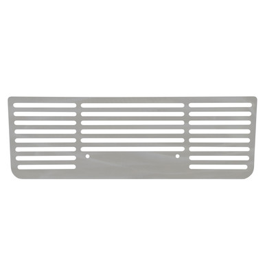 Putco 86166 Super Duty Front Bumper Grille Insert - Polished Bar Style ...