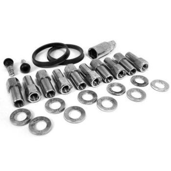 Race Star 1/2" Shank Open End Lug SN95 / S197 Mustang Wheel Nuts 10 PK ...