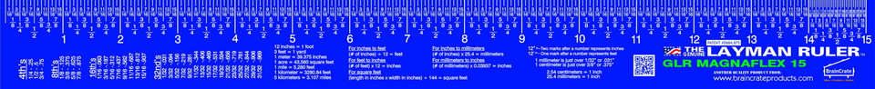 MagnaFlex Magnetic Flexible Rulers