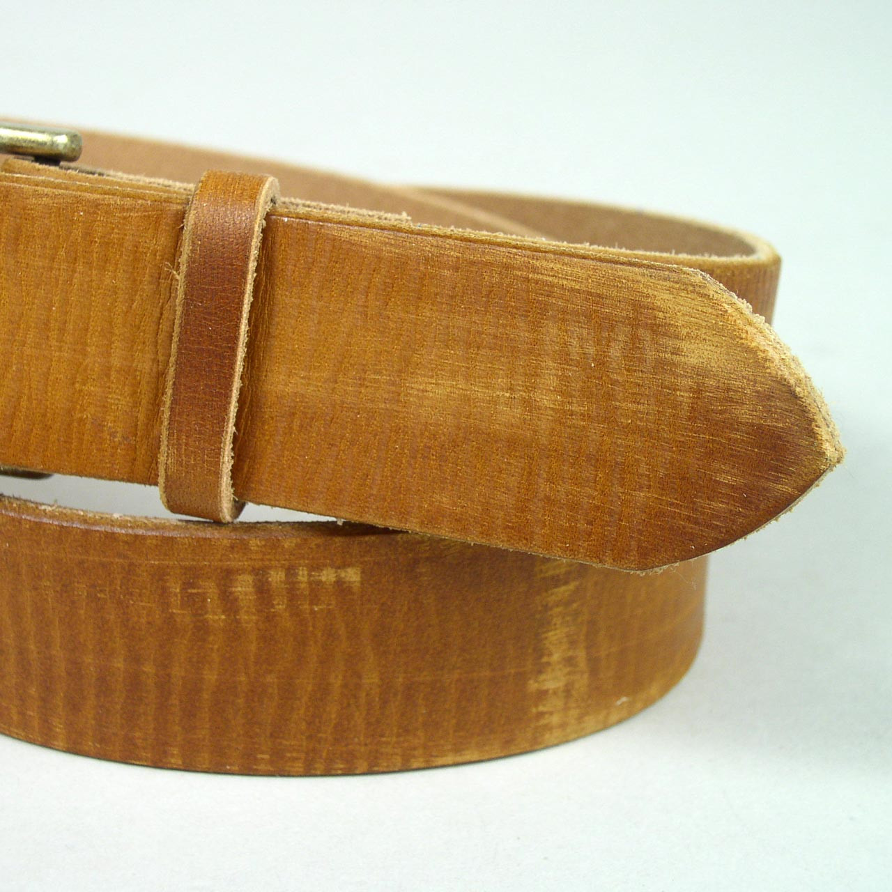 Plain Leather Vintage Belt 1 1/2" Wide - Leathersmith Designs Inc.