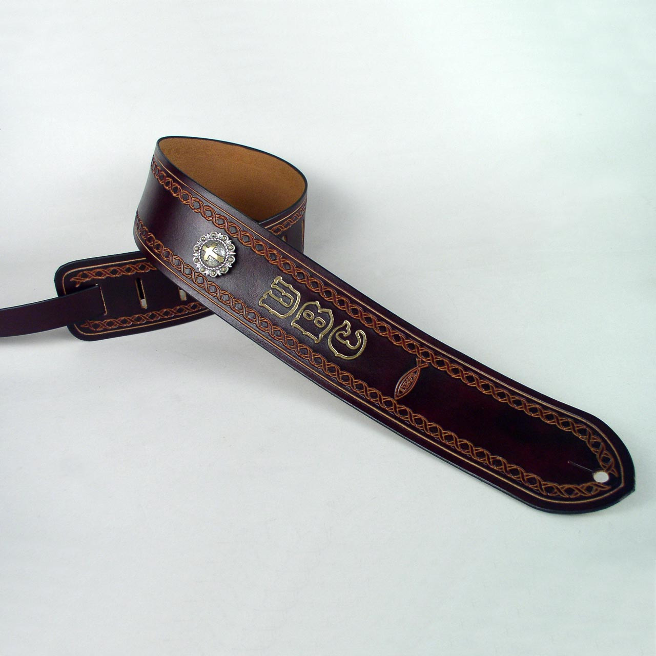 Custom Leather Guitar Straps - Personalized Guitar Straps