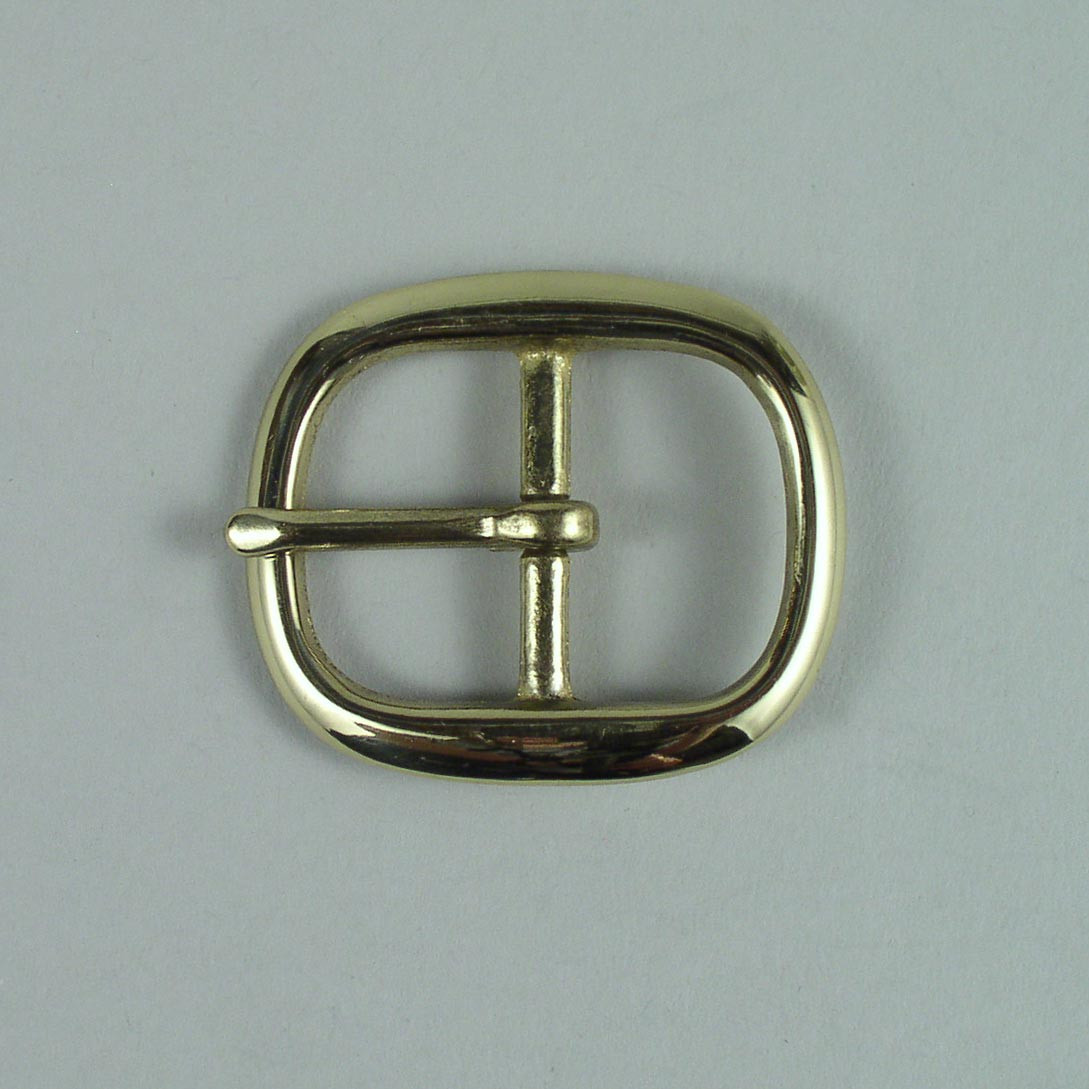 1" Solid Brass Buckles & Chrome Plated Buckles