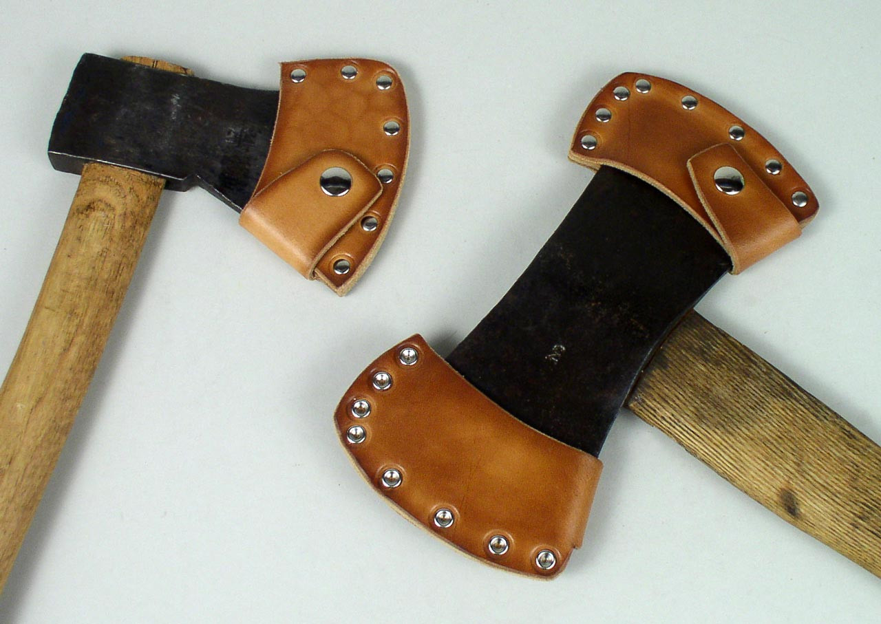 Axe Sheath & Hatchet Sheath Handmade DIY - Leathersmith Designs Inc.