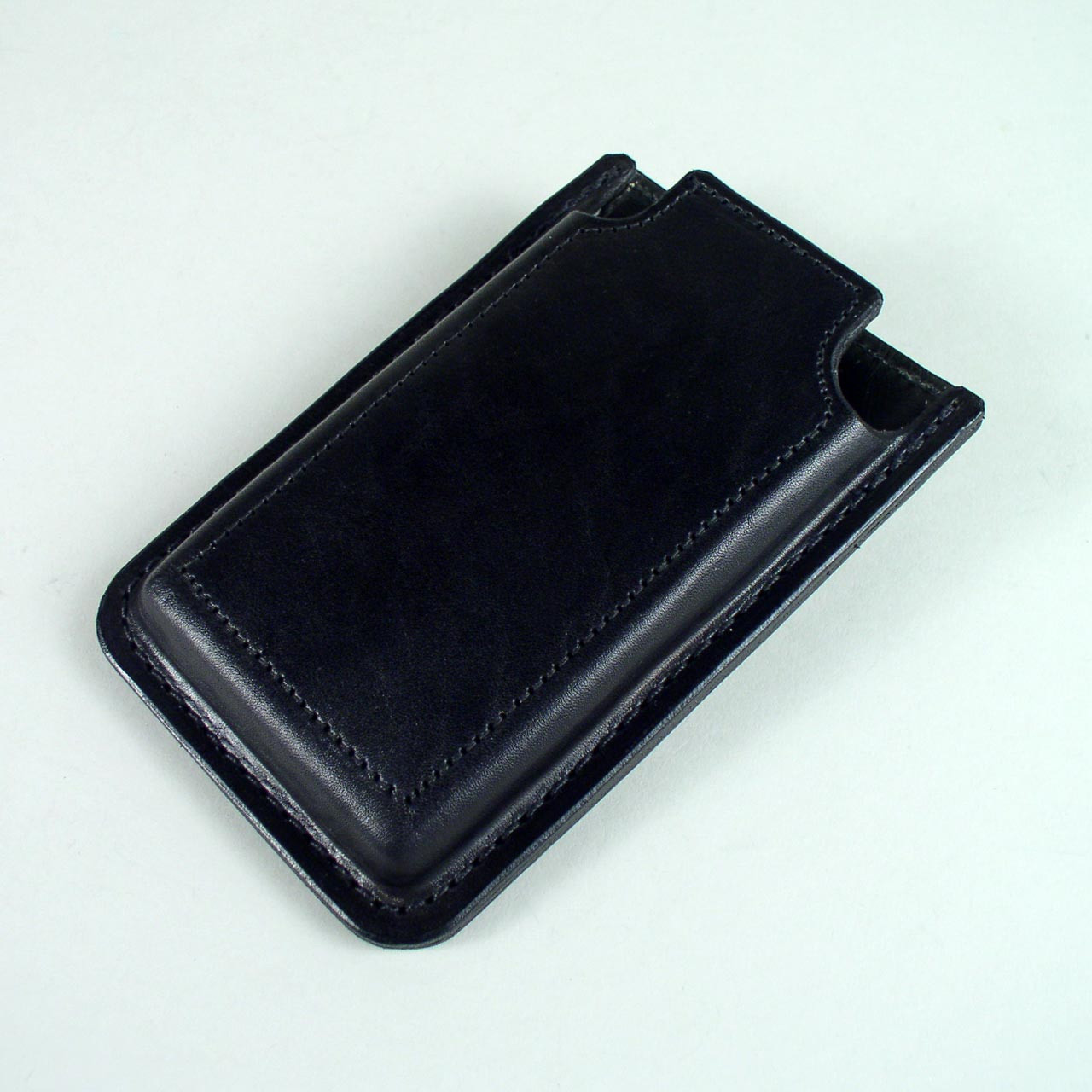 Open Top Leather Smartphone Case - Leathersmith Designs Inc.