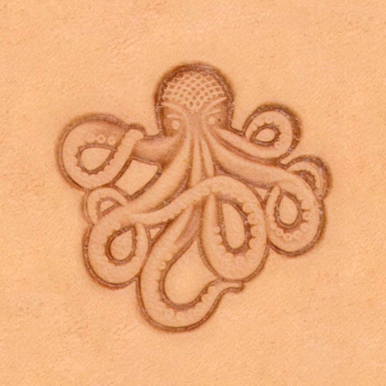 Octopus 2D Stamp - Leathersmith Designs Inc.