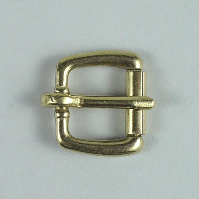 3/4 inch Roller Buckle Solid Brass Belt And Strap Buckle - RB075G ...