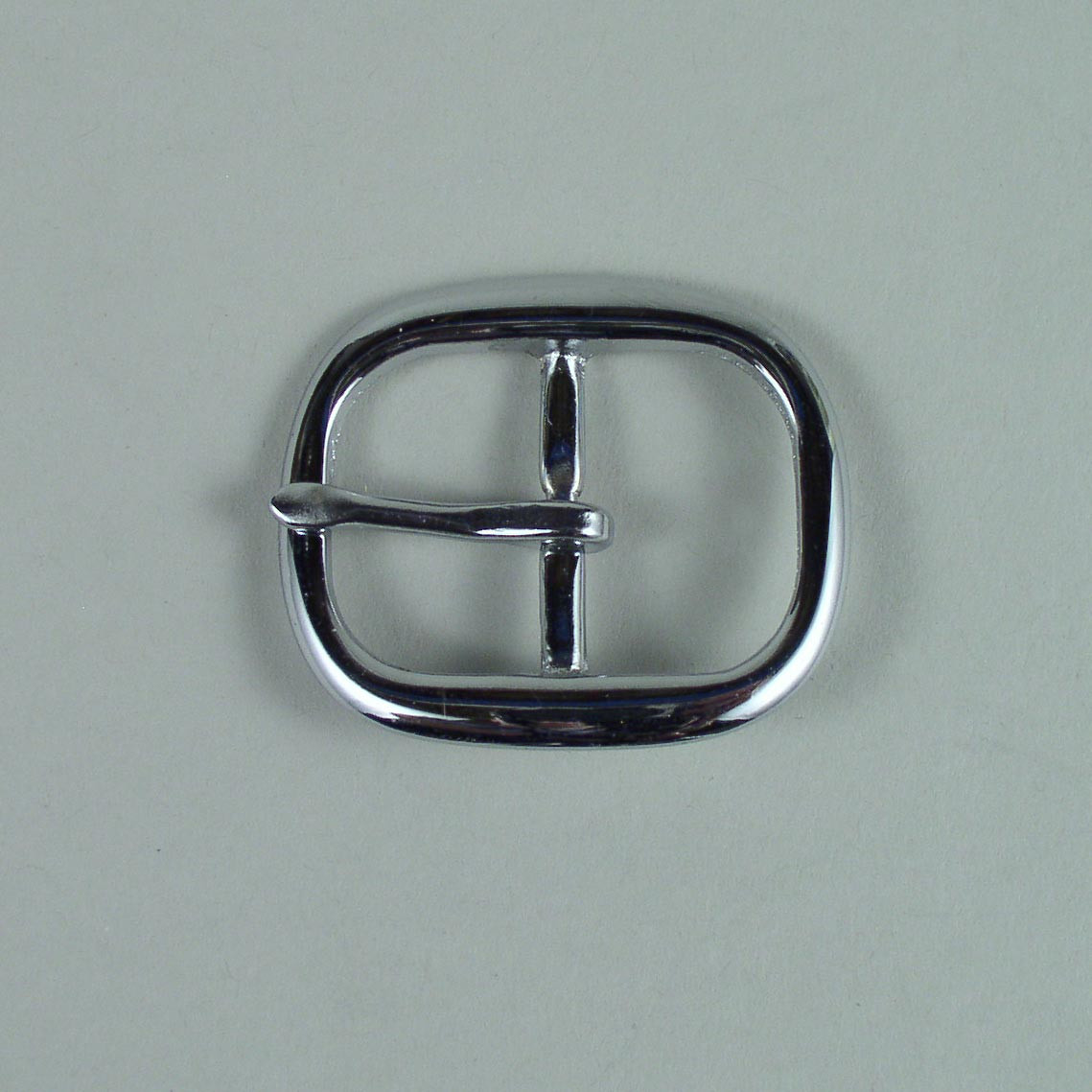 1 inch Chrome Polished Solid Brass Belt Buckle - C7 - Leathersmith ...