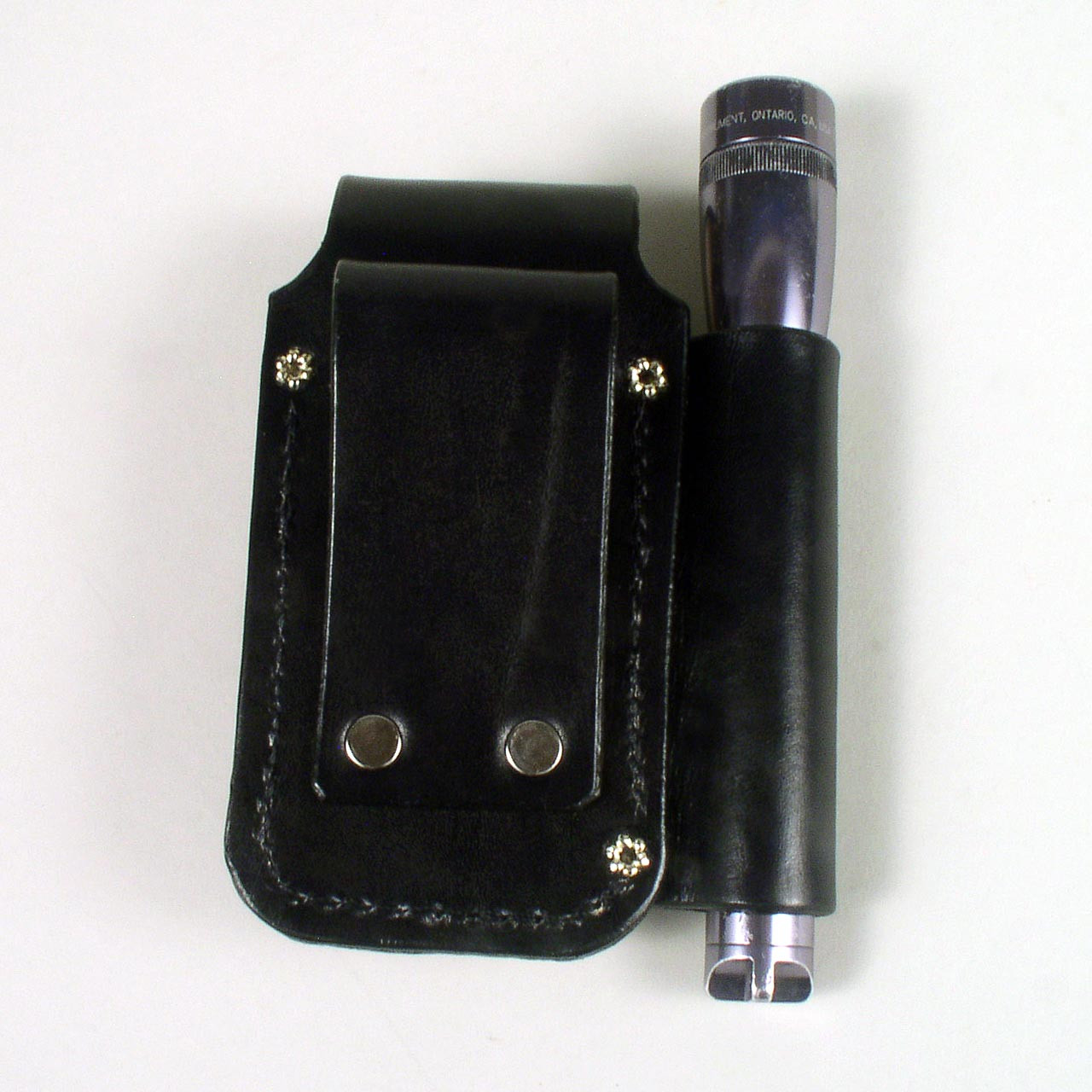 Custom Leather Maglite Multi Tool Case - Leathersmith Designs Inc.