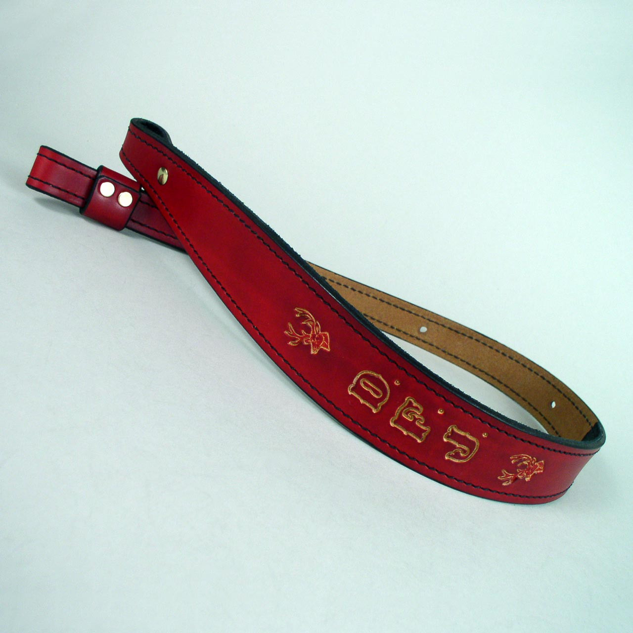 Custom Leather Knife Cases, Rifle Slings, Spike Knife Cases