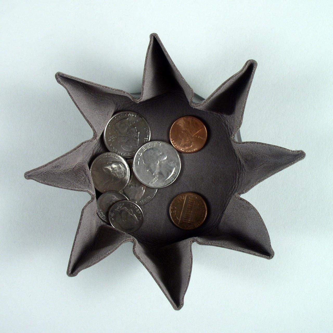 Folding Change Purse (Economy Small) - Leathersmith Designs Inc.