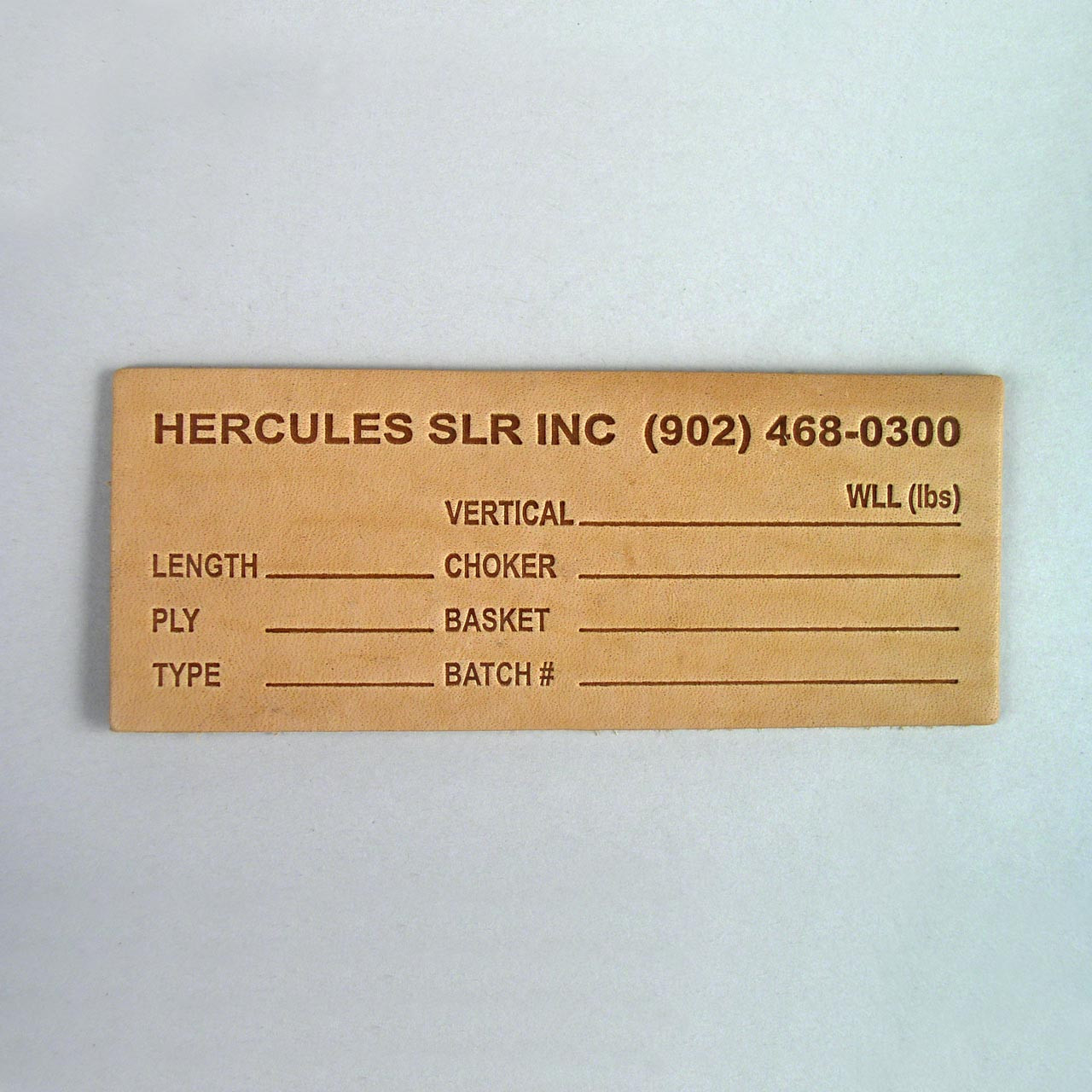 Leather Sling Tags