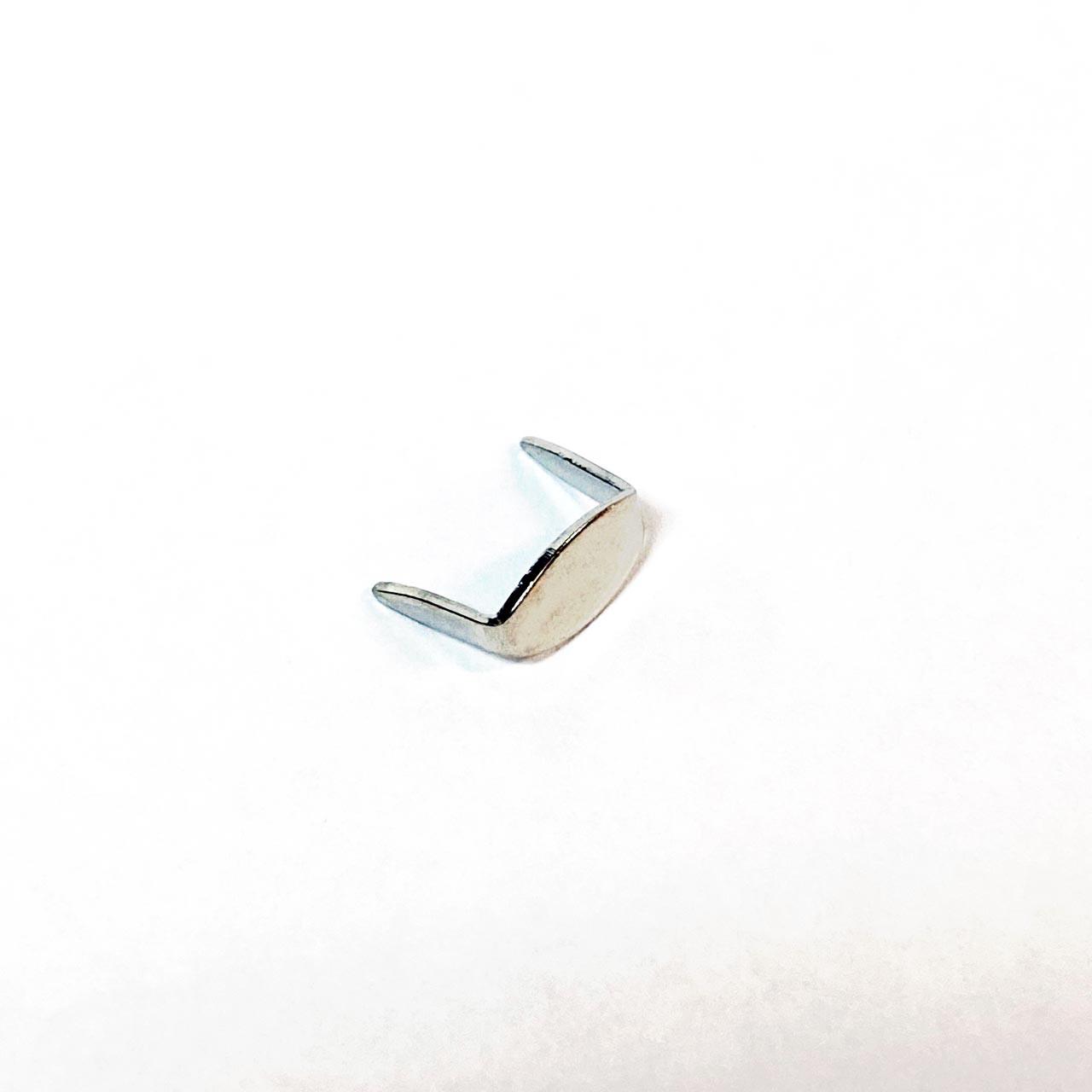 Leather Staples For Loops Nickel Plated Solid Brass pkg of 25 ...
