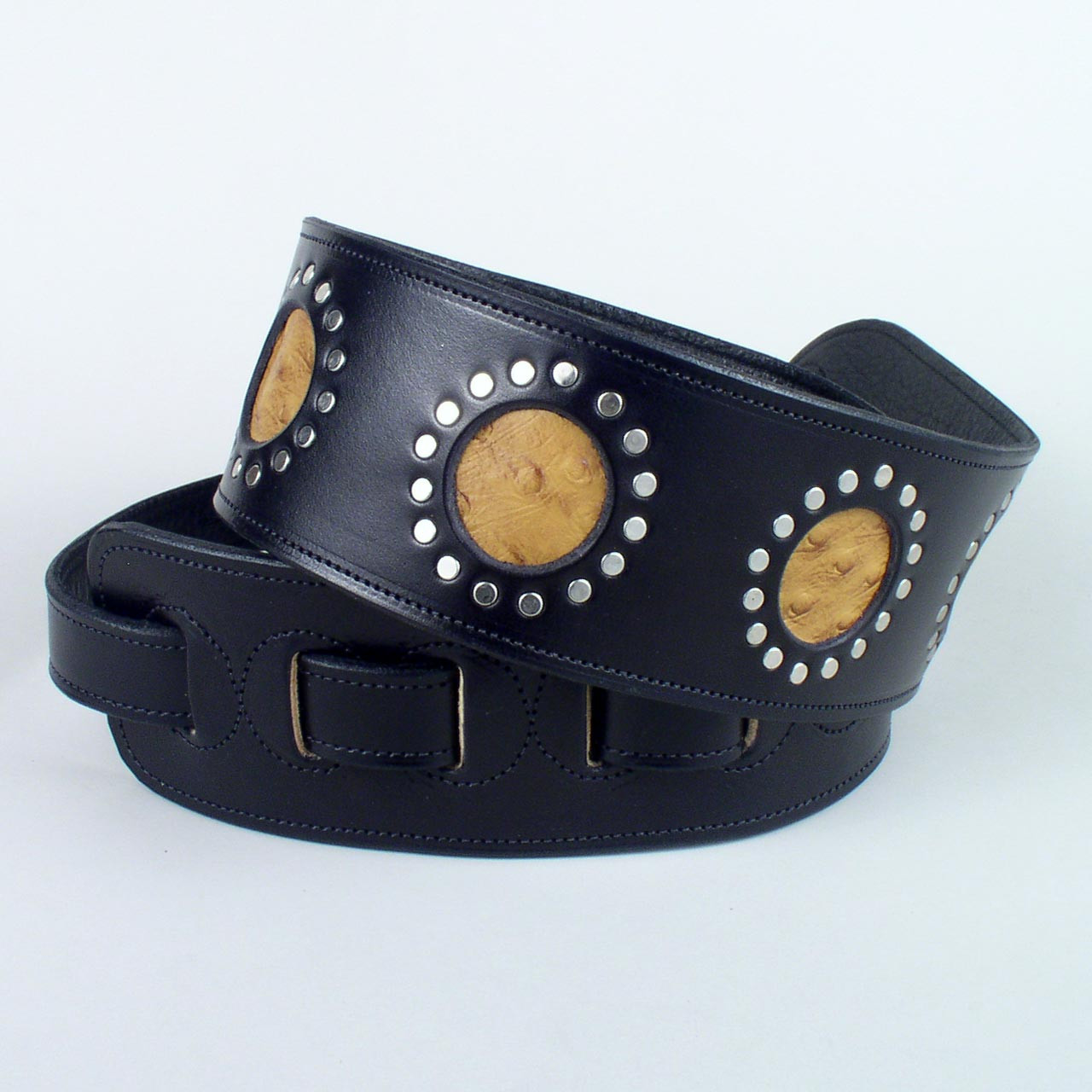 Setting Suns Custom Guitar Strap - Leathersmith Designs Inc.